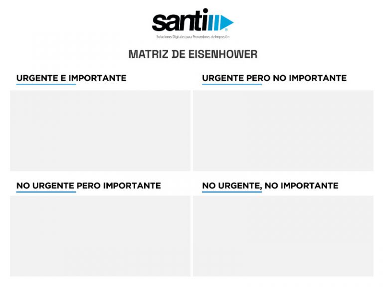 ¿Qué es y cómo aplicar la matriz de administración del tiempo?